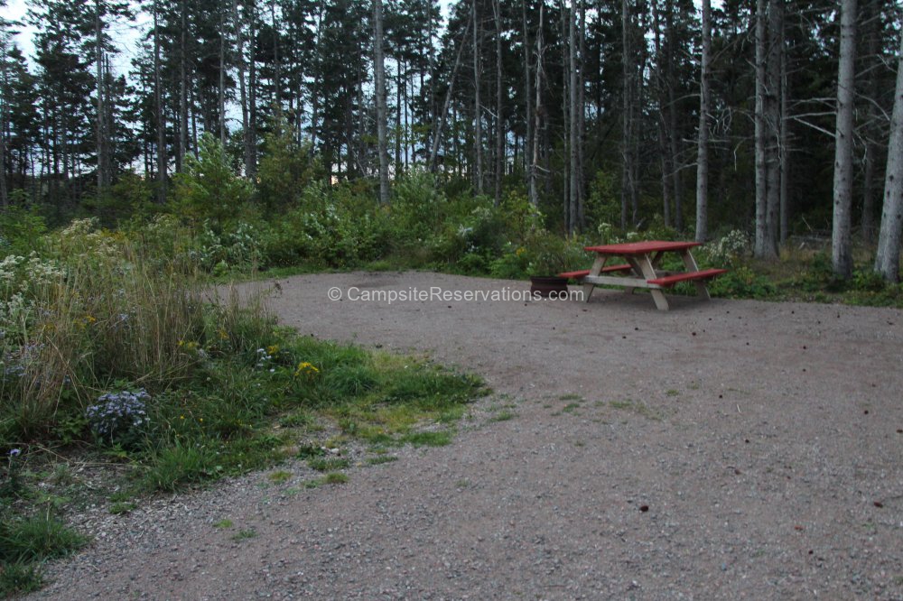 Campsite 016 in Cavendish Campground - A Loop at Prince Edward Island ...