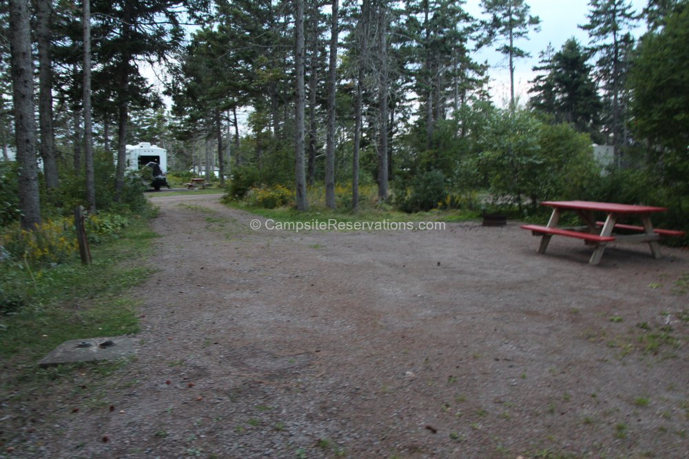Campsite 088 in Cavendish Campground - A Loop at Prince Edward Island ...