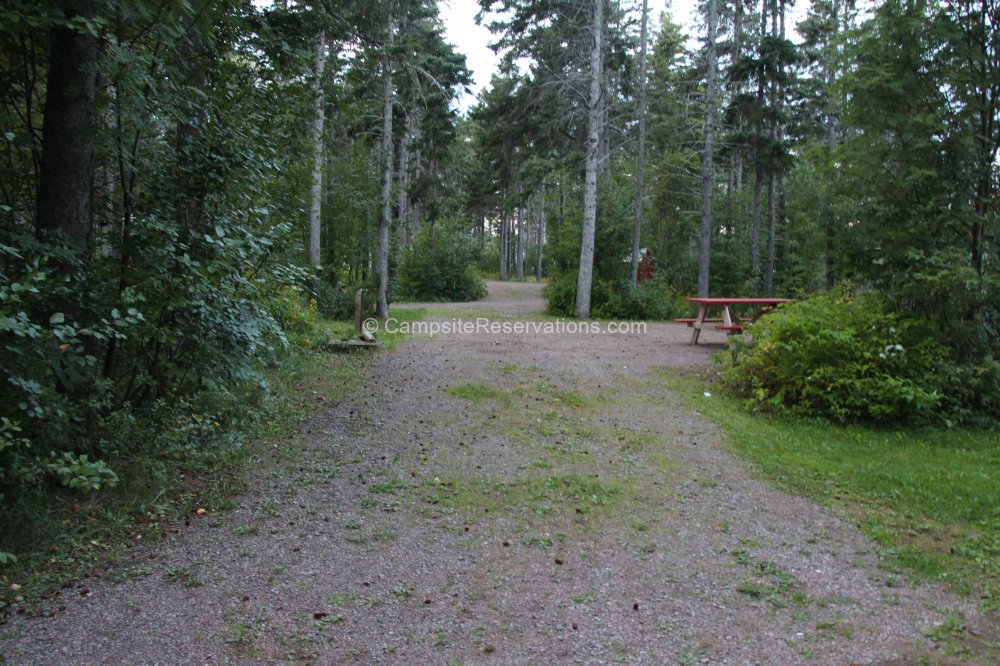 Campsite 092 in Cavendish Campground - A Loop at Prince Edward Island ...