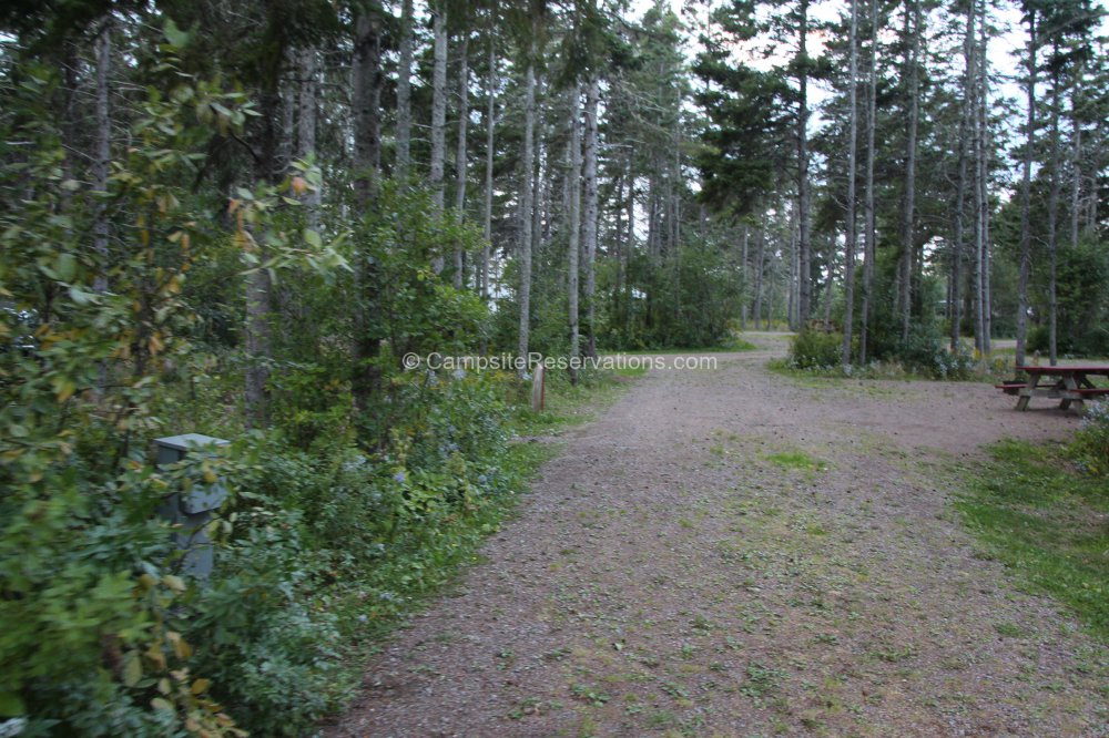 Campsite 094 in Cavendish Campground - A Loop at Prince Edward Island ...