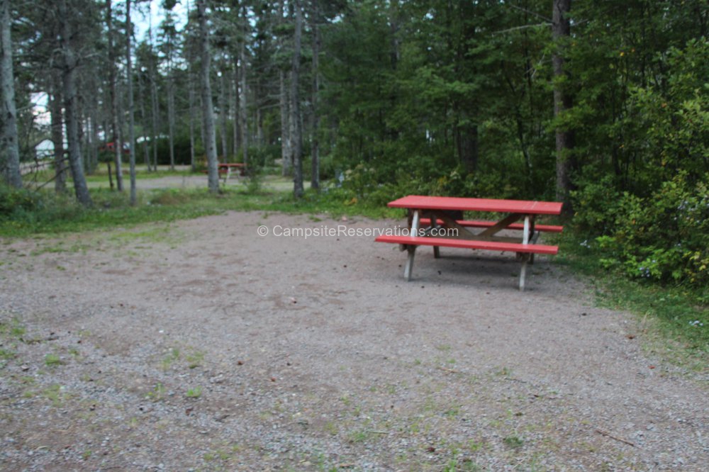 Campsite 100 in Cavendish Campground - A Loop at Prince Edward Island ...