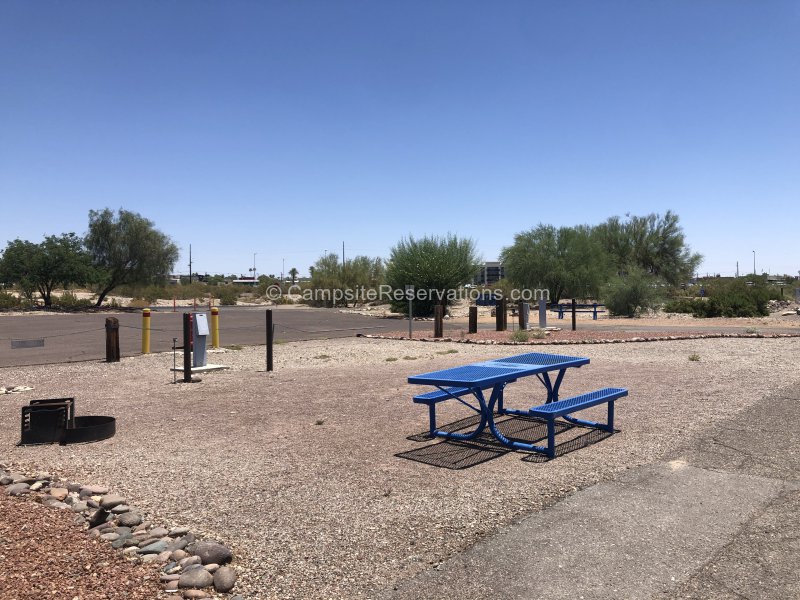 Photo of Campsite 47 in Windsor Beach Campground at Lake Havasu State ...