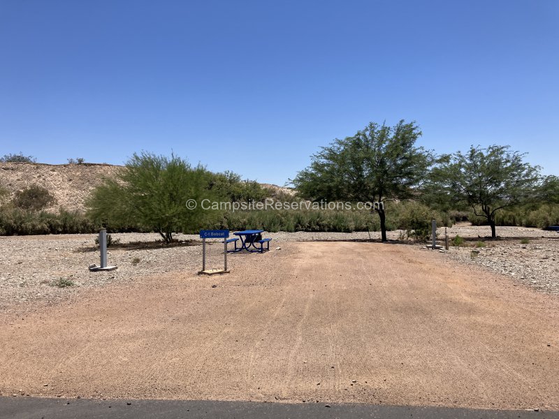 Campsite C-01 in Cabin Loop at Lake Havasu State Park, Arizona United ...