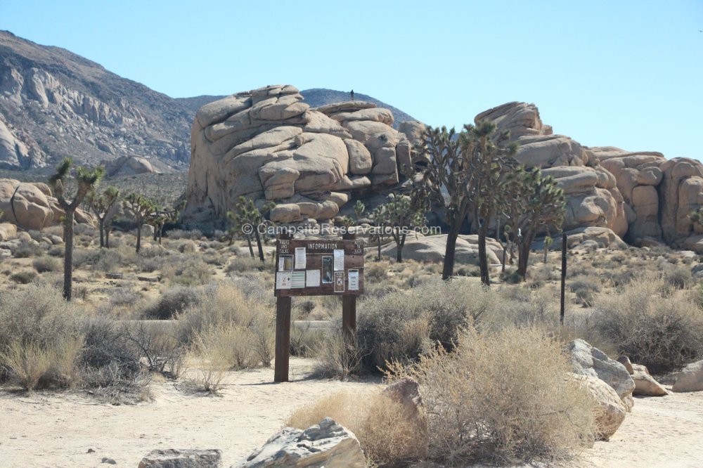 Hidden Valley Campground at Joshua Tree National Park, California ...