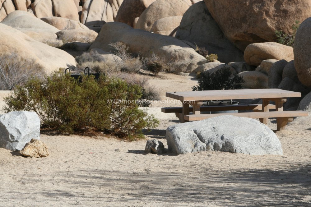 Photo of Campsite 14 in White Tank Campground at Joshua Tree National ...