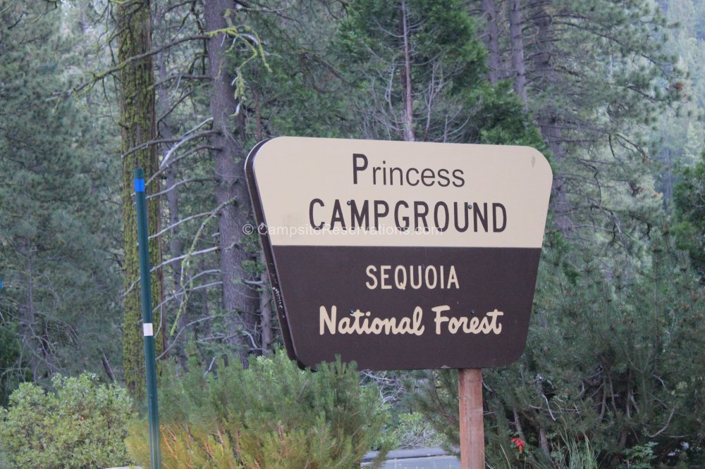 Princess Campground at Sequoia National Forest, California, United States