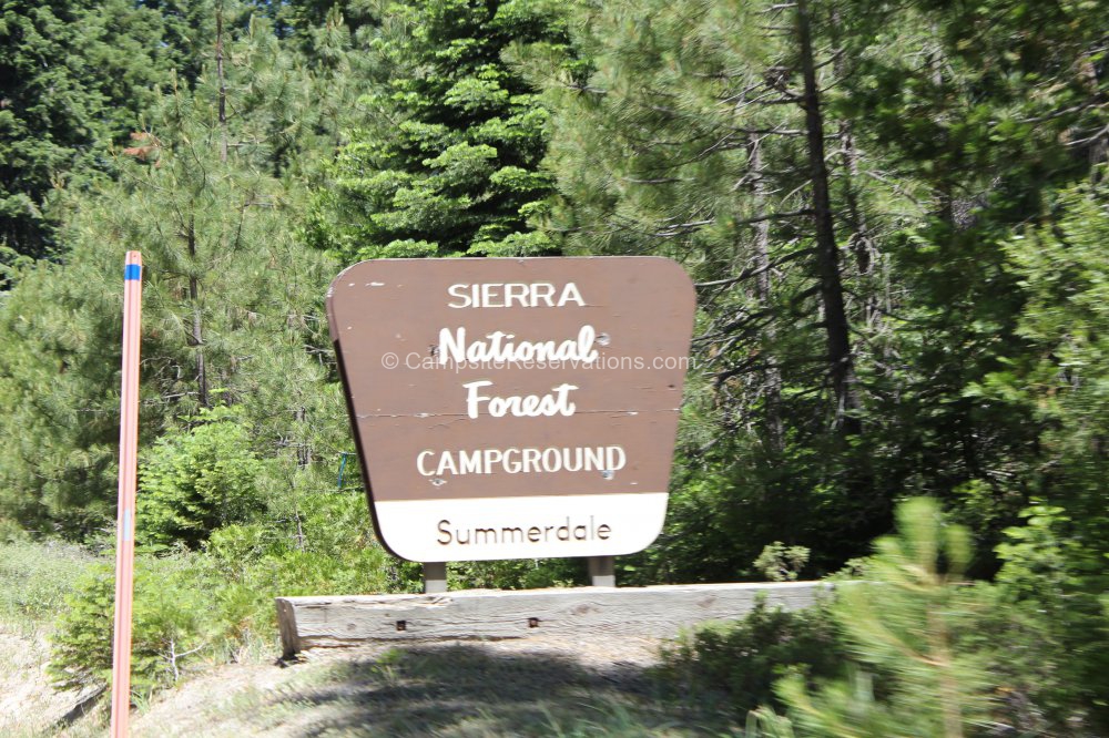 Summerdale Campground at Sierra National Forest, California, United States
