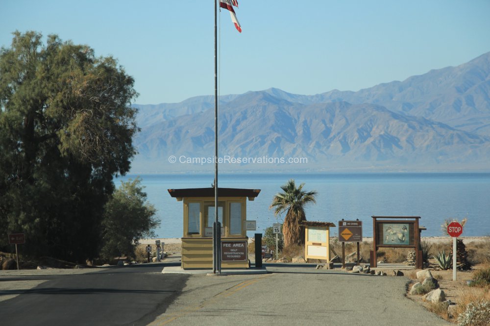 Mecca Beach Campground at Salton Sea State Rec Area, California, United ...