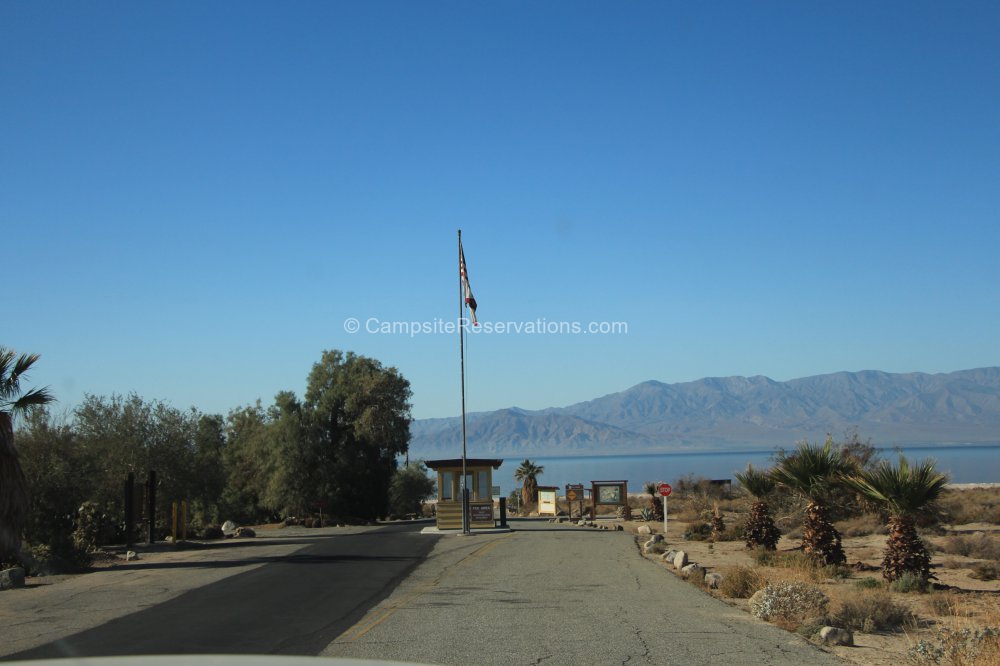 Mecca Beach Campground at Salton Sea State Rec Area, California, United ...