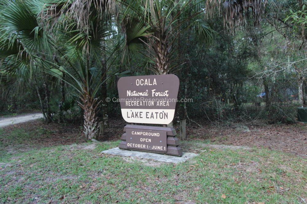 Lake Eaton Campground at Ocala National Forest, Florida, United States