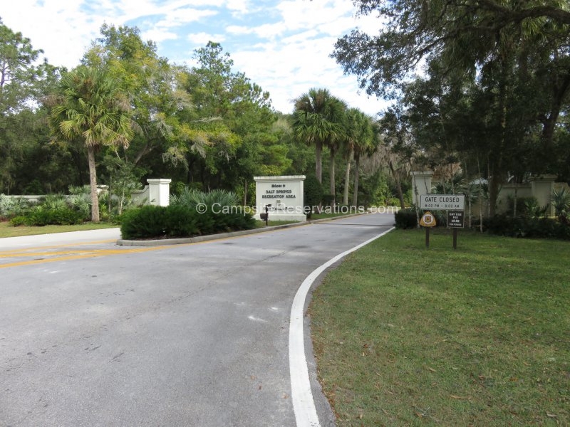 Salt Springs Campground at Ocala National Forest, Florida, United States