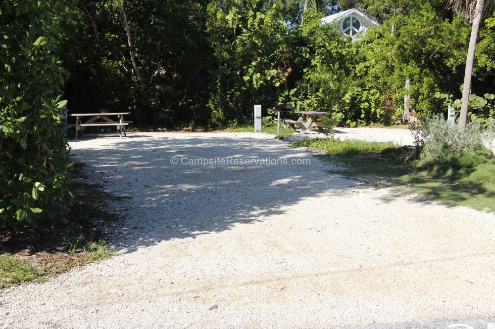 Photo of Campsite 36 in John Pennekamp Coral Reef State Park Campground ...