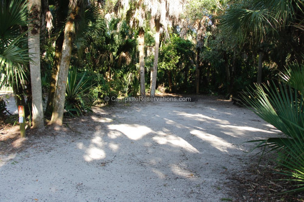 Photo of Campsite 18 in Scrub Oak at Koreshan State Historic Site ...