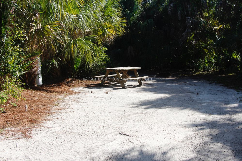 Photo of Campsite 29 in Scrub Oak at Koreshan State Historic Site ...