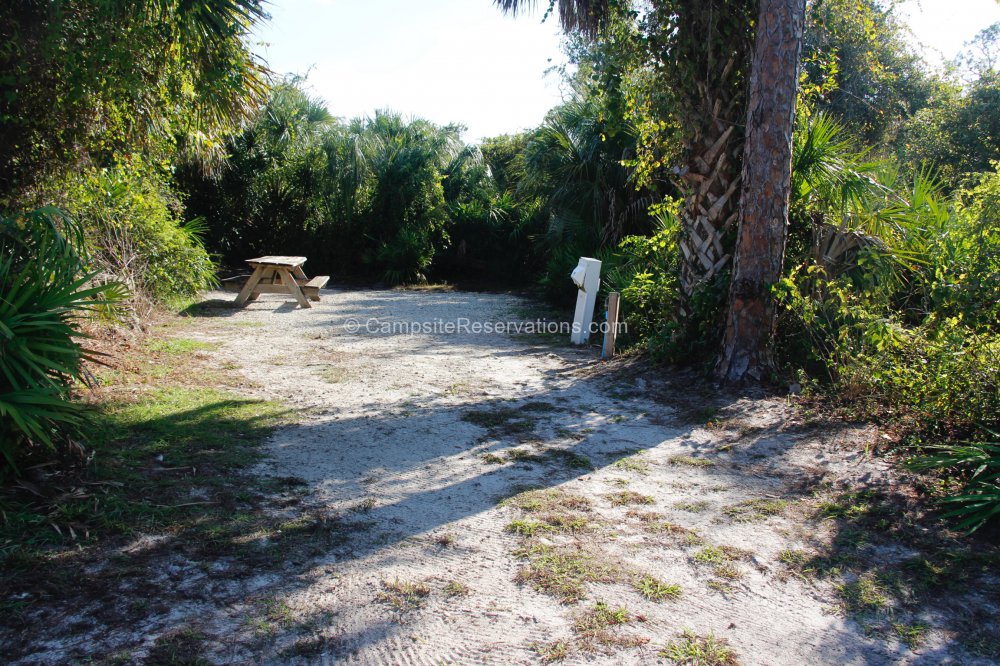 Photo of Campsite 60 in Scrub Oak at Koreshan State Historic Site ...