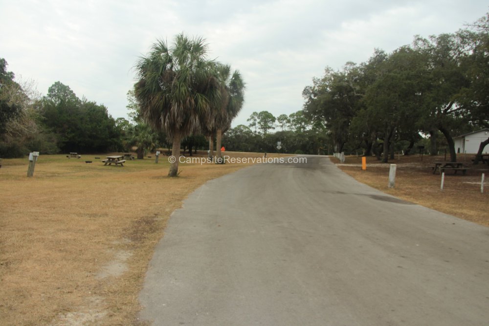 Shell Mound County Park Campground at Shell Mound County Park, Florida ...