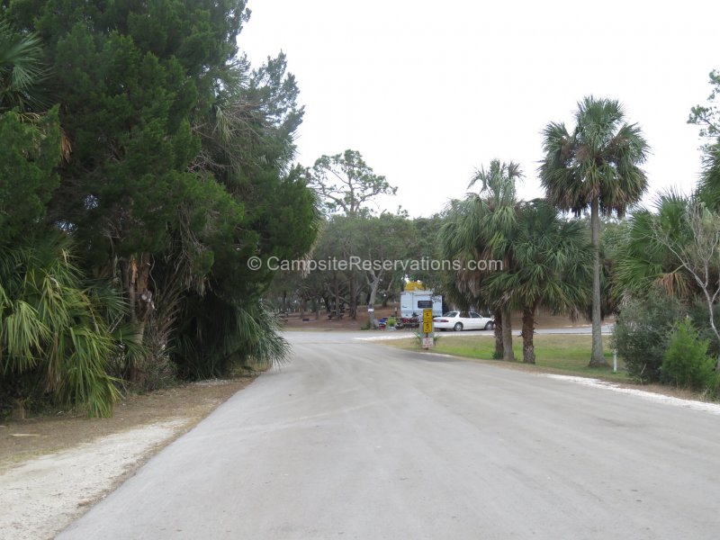Shell Mound County Park Campground at Shell Mound County Park, Florida ...