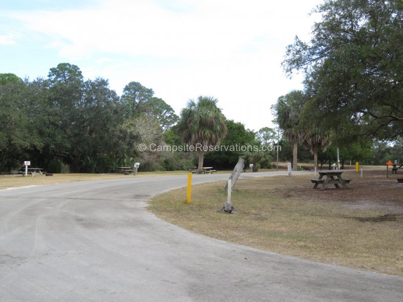 Shell Mound County Park Campground at Shell Mound County Park, Florida ...