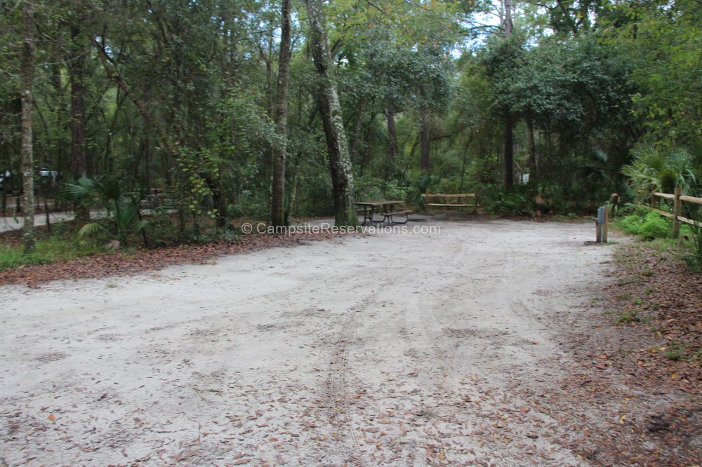 Campsite 42 in Wekiwa Springs State Park Campground at Wekiwa Springs ...