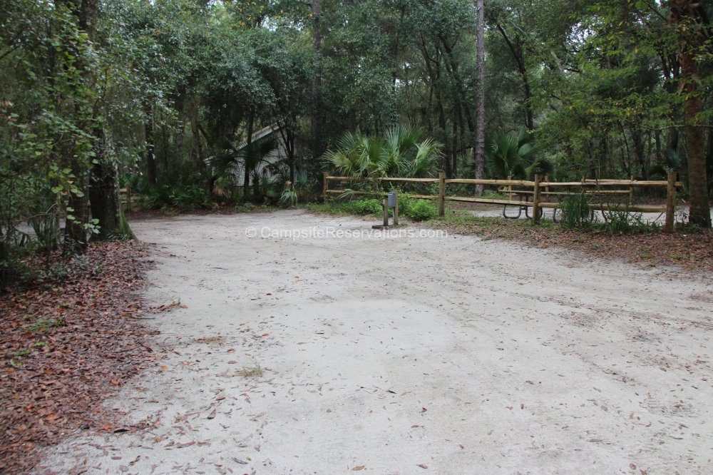 Campsite 42 in Wekiwa Springs State Park Campground at Wekiwa Springs ...