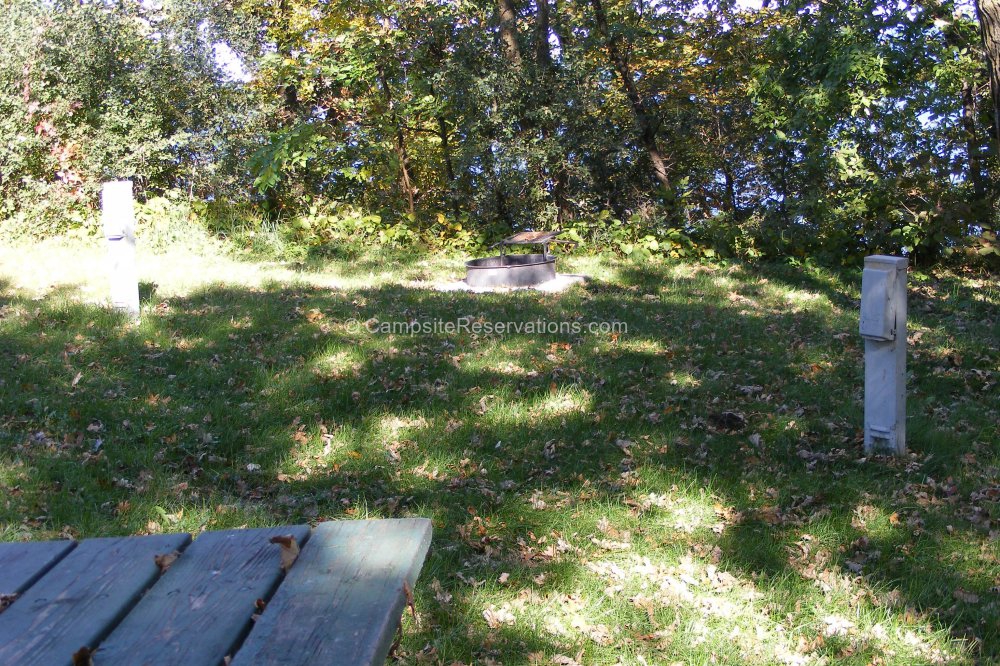 Campsite 101 in Marble Beach State Park Campground at Marble Beach ...