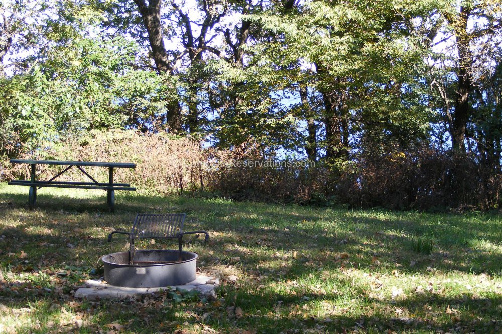 Campsite 112 in Marble Beach State Park Campground at Marble Beach ...