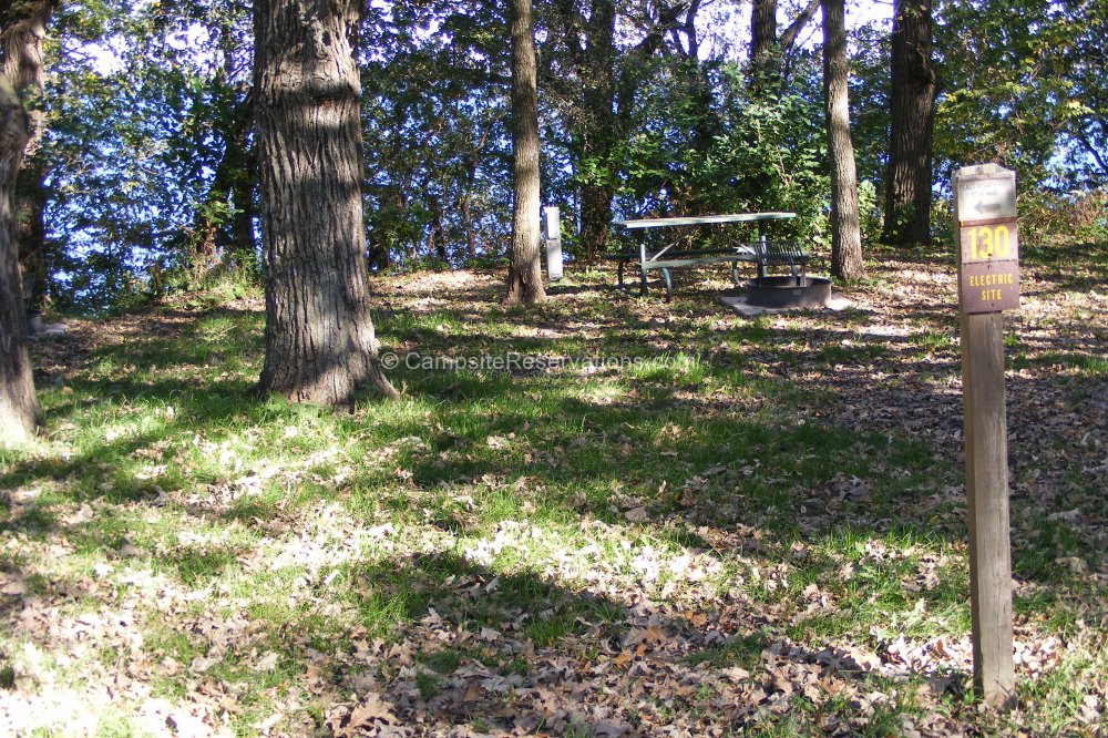 Campsite 130 in Marble Beach State Park Campground at Marble Beach ...
