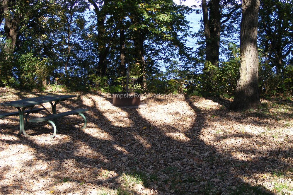 Campsite 150 in Marble Beach State Park Campground at Marble Beach ...