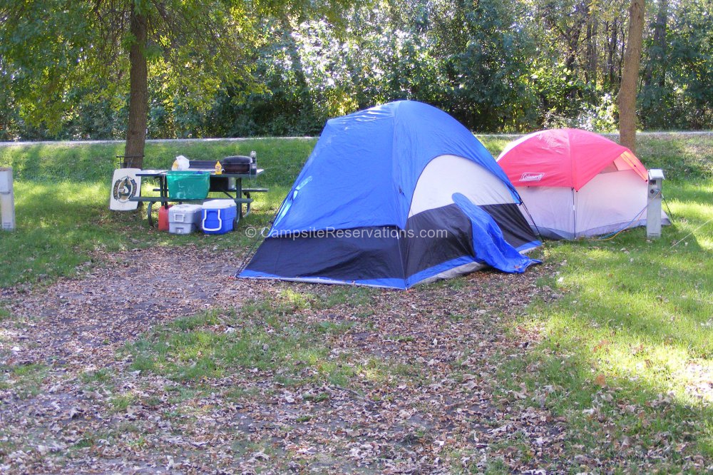 Campsite 173 in Marble Beach State Park Campground at Marble Beach ...