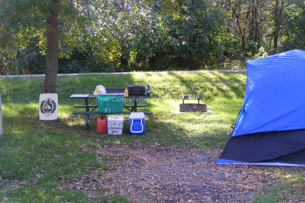 Campsite 173 in Marble Beach State Park Campground at Marble Beach ...