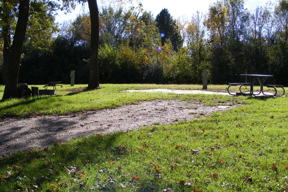 Campsite 181 in Marble Beach State Park Campground at Marble Beach ...