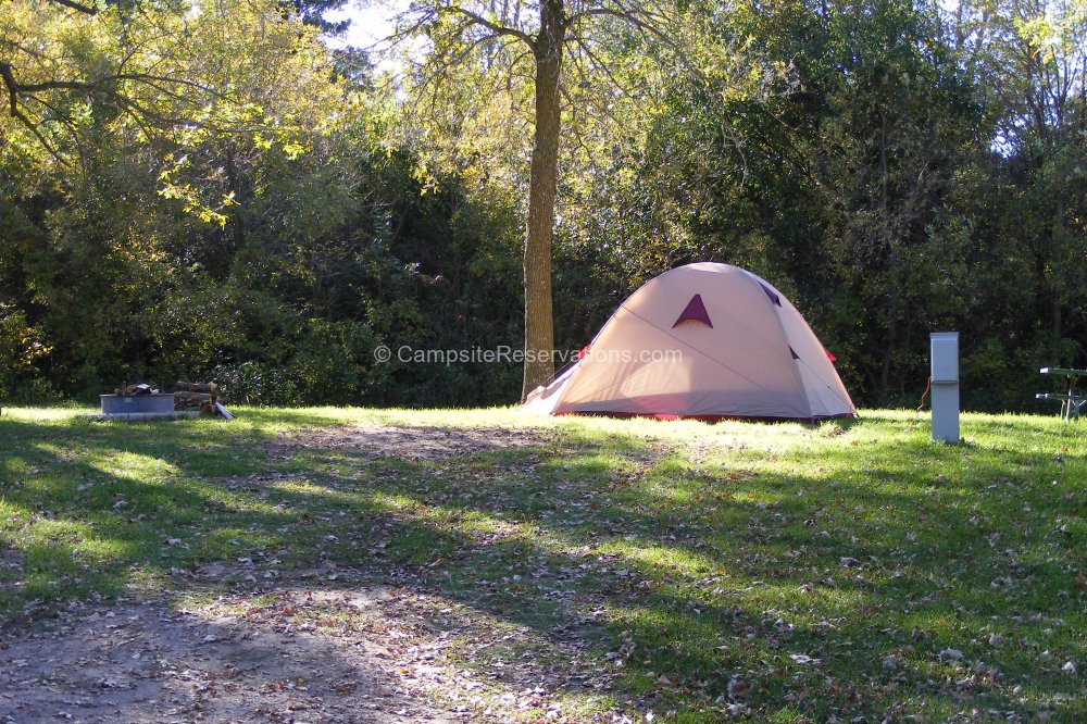 Campsite 183 in Marble Beach State Park Campground at Marble Beach ...