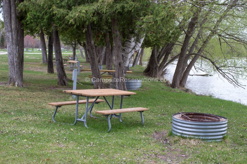 Aloha State Park Campground - North Loop at Aloha State Park, Michigan ...