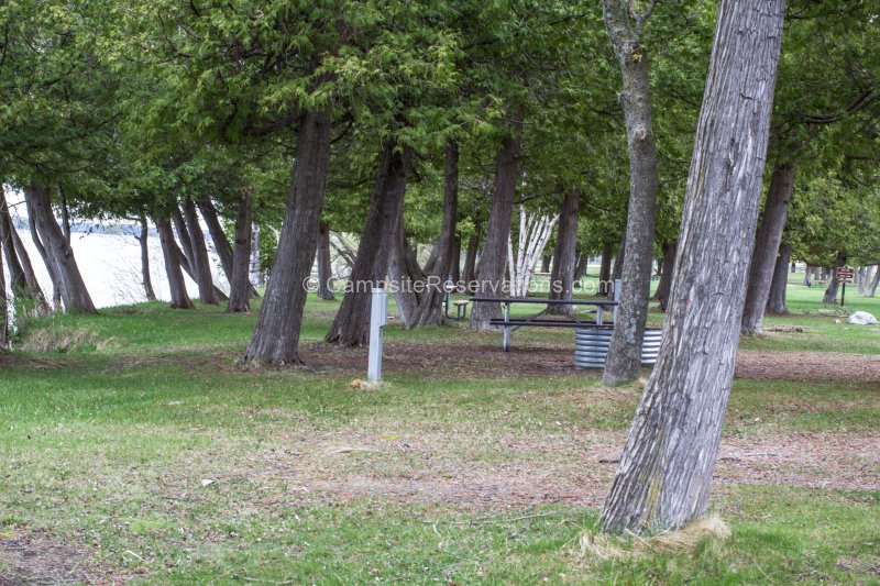 Aloha State Park Campground - North Loop at Aloha State Park, Michigan ...
