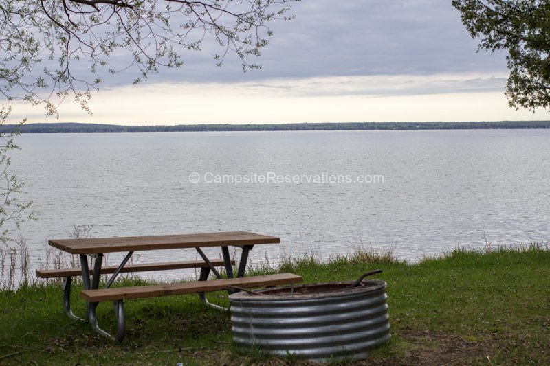 Aloha State Park Campground - North Loop at Aloha State Park, Michigan ...