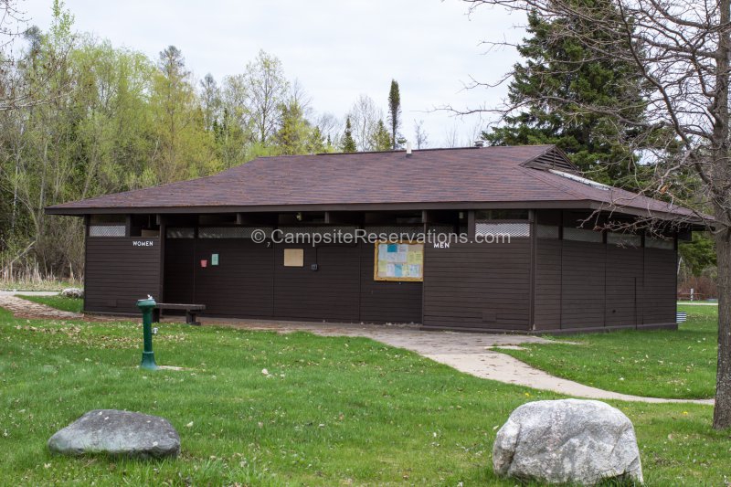 Aloha State Park Campground - North Loop at Aloha State Park, Michigan ...