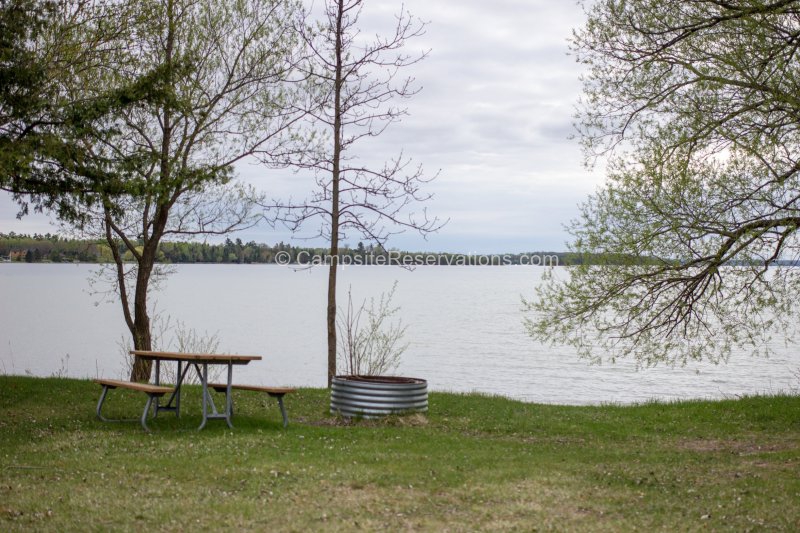 Aloha State Park Campground - North Loop at Aloha State Park, Michigan ...
