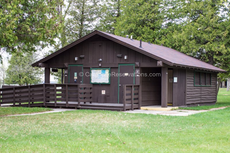 Aloha State Park Campground - North Loop at Aloha State Park, Michigan ...
