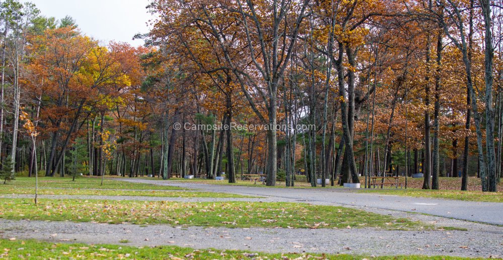 Burt Lake State Park Campground at Burt Lake State Park, Michigan ...