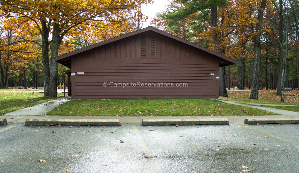Burt Lake State Park Campground at Burt Lake State Park, Michigan ...