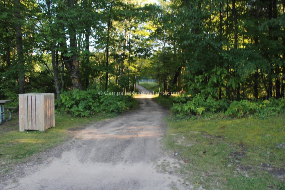 Sleeper State Park Campground at Sleeper State Park, Michigan, United ...