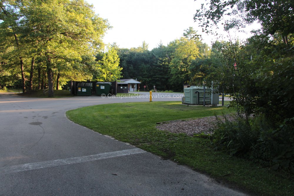 Sleeper State Park Campground at Sleeper State Park, Michigan, United ...