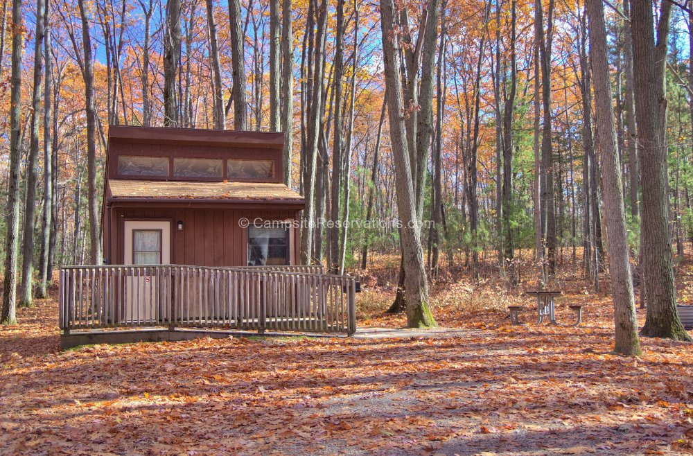 East Campground at South Higgins Lake State Park, Michigan, United States