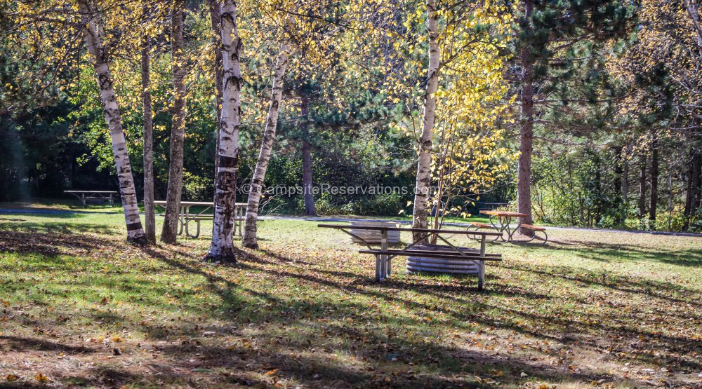 Rustic Campground at Van Riper State Park, Michigan, United States