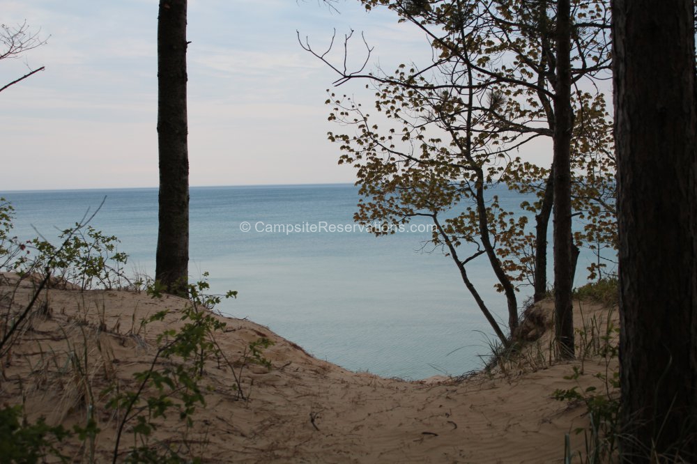 Photo of Campsite 15 in Twelvemile Beach Campground at Pictured Rocks ...
