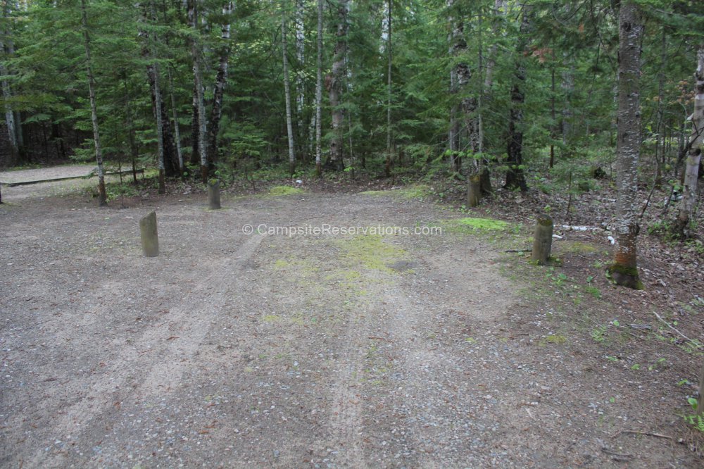 Photo of Campsite 20 in Twelvemile Beach Campground at Pictured Rocks ...