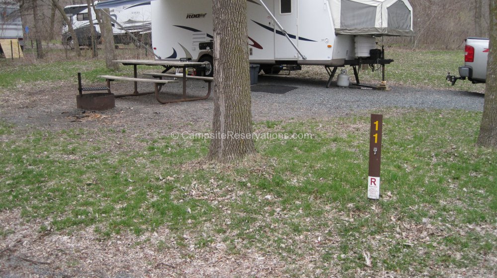 Campsite 11e in Interstate State Park Campground at Interstate State ...