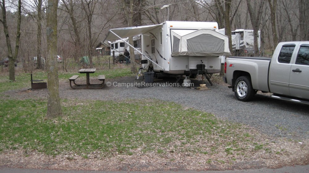 Campsite 12e in Interstate State Park Campground at Interstate State ...