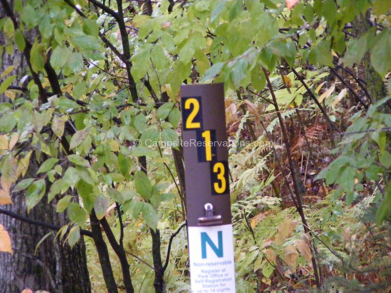 Campsite 213 in Pine Ridge Campground - Pine Loop at Itasca State Park ...