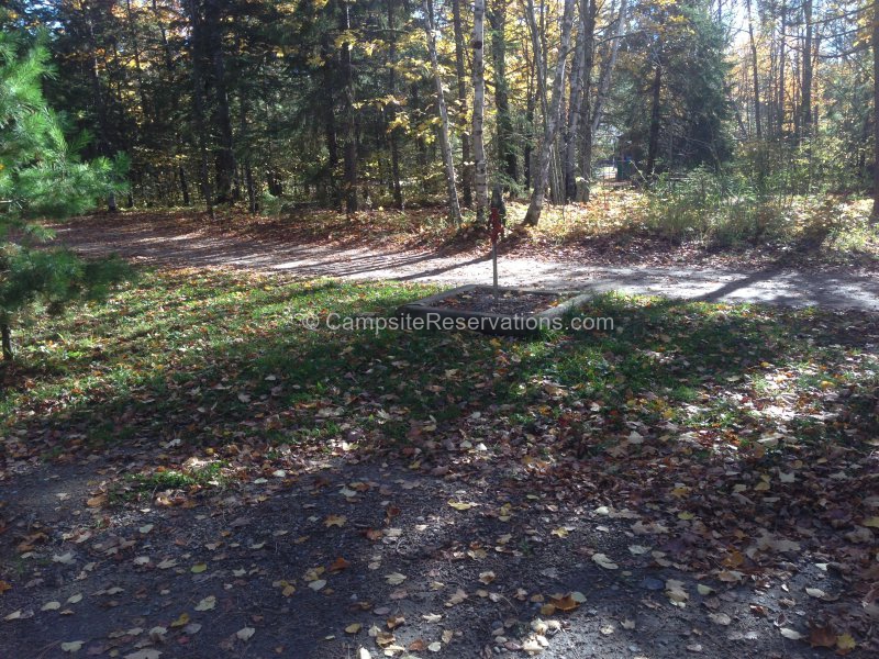 Chase Point Campground at Scenic State Park, Minnesota, United States